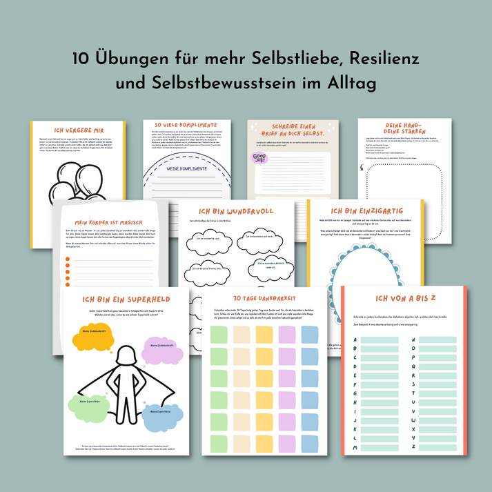Kinder Selbstliebe-Workbook - Selbstliebe und Selbstvertrauen stärken ...