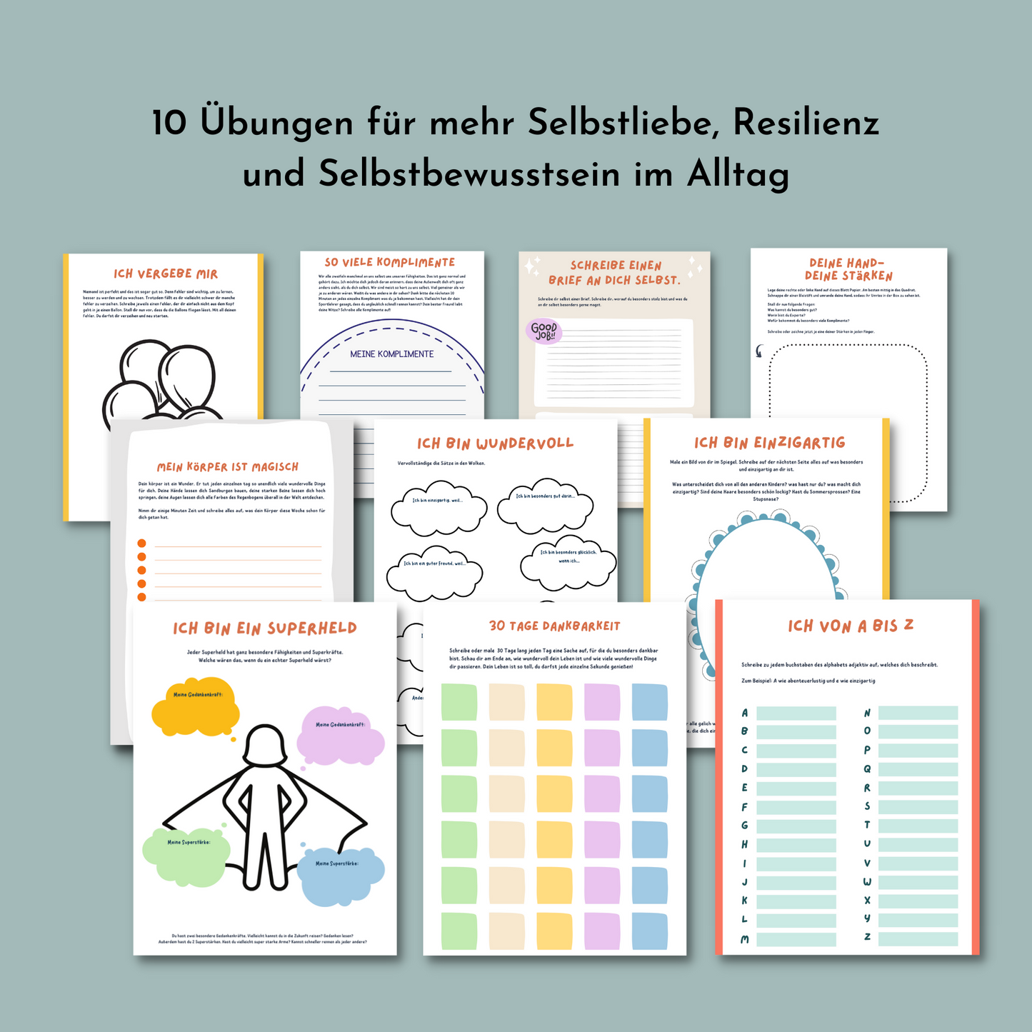 Kinder Selbstliebe-Workbook - Selbstliebe und Selbstvertrauen stärken ...
