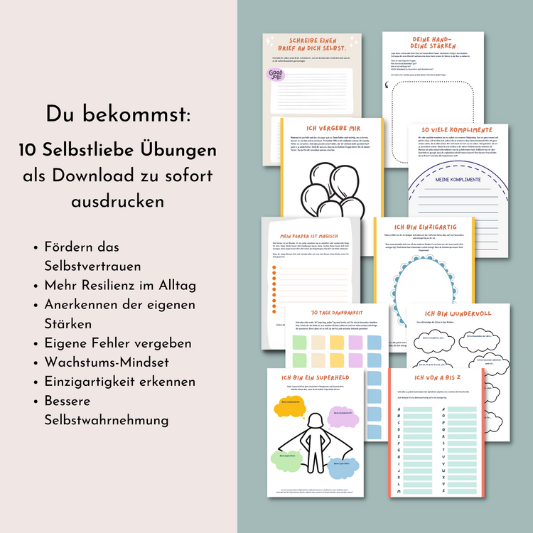Kinder Selbstliebe-Workbook - Selbstliebe und Selbstvertrauen stärken ...